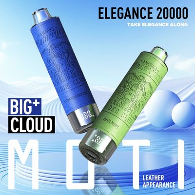 MOTI SHISHA 20000 Puffs Disposable Vape Mesh Coil 18mL E-liquid 1000 ...