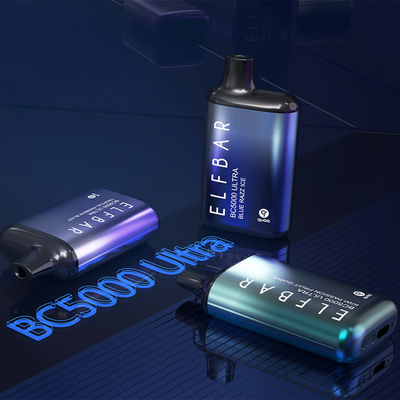 ELFBAR BC5000 ULTRA 5000 Puffs Disposable vape Mesh Coil 13ml E-liquid ...