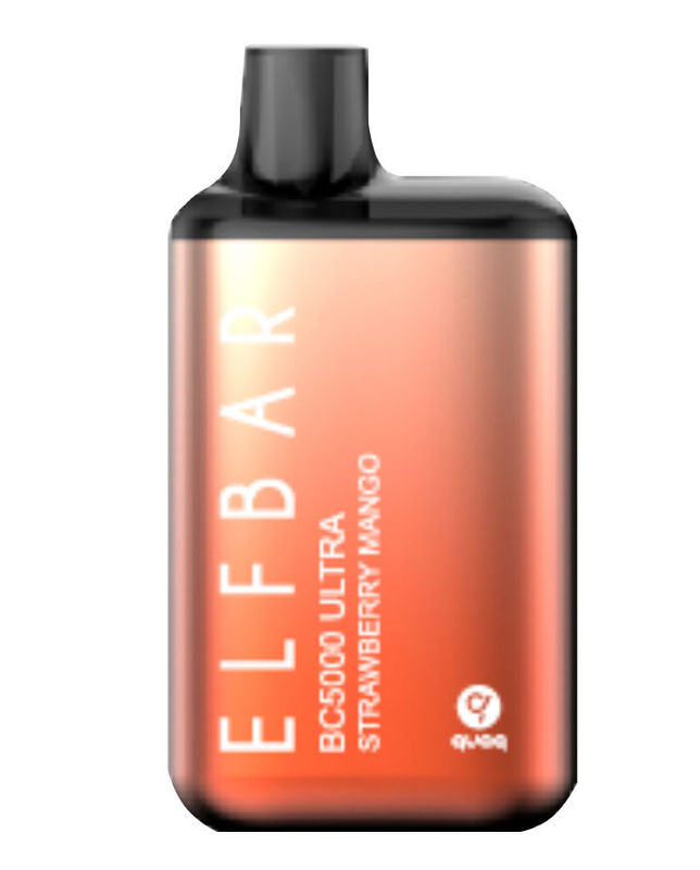 ELFBAR BC5000 ULTRA 5000 Puffs Disposable vape Mesh Coil 13ml E-liquid ...
