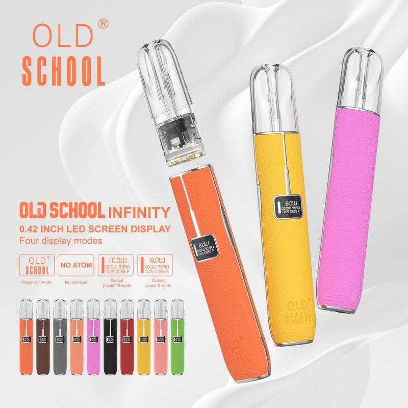 OLD SCHOOL INFINITY: Advanced Vaping with 0.42 Inch LED Display and ...