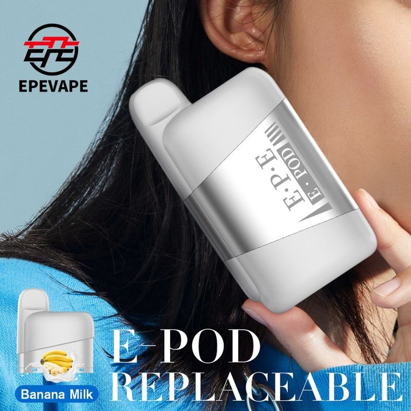 EPE E·POD Vape Refillable Pod System With 1.2Ω Mesh Coil, 8.5ml E ...