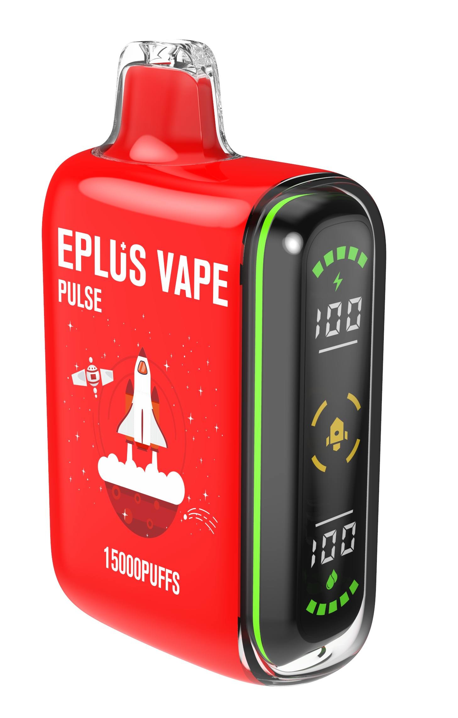 EPLUS PLUSE 15000/7500 Puffs 2 Modes Disposable Vape MESH COIL TYPE-C ...